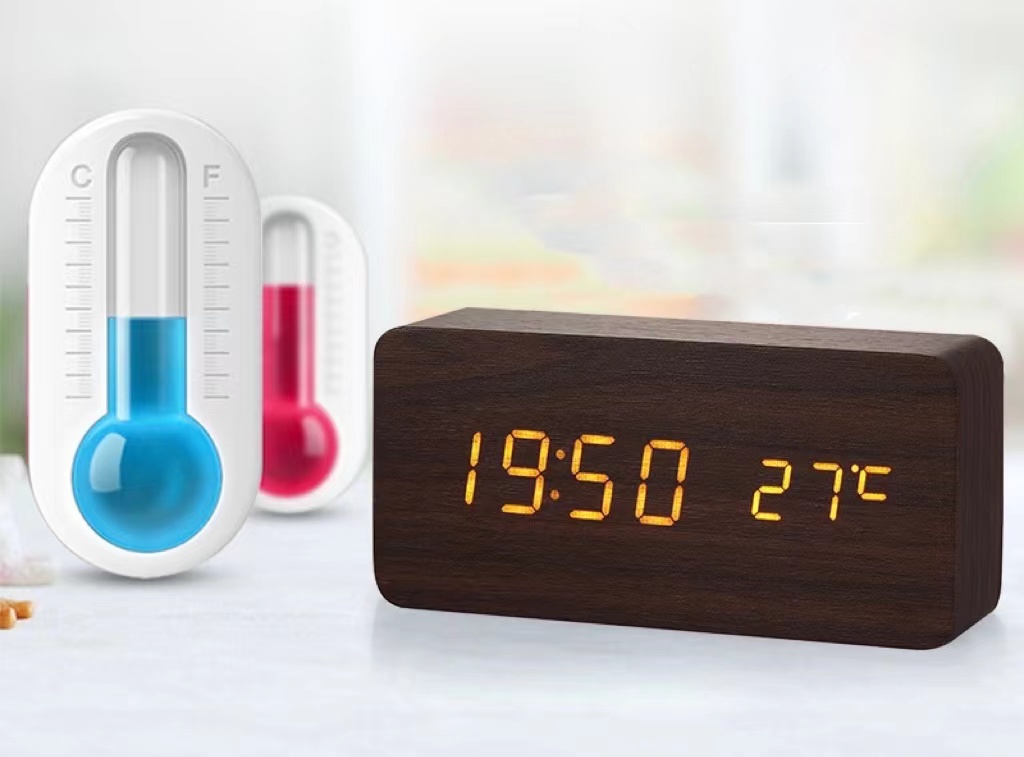 Wooden Digital Clock | Shop.com.mm