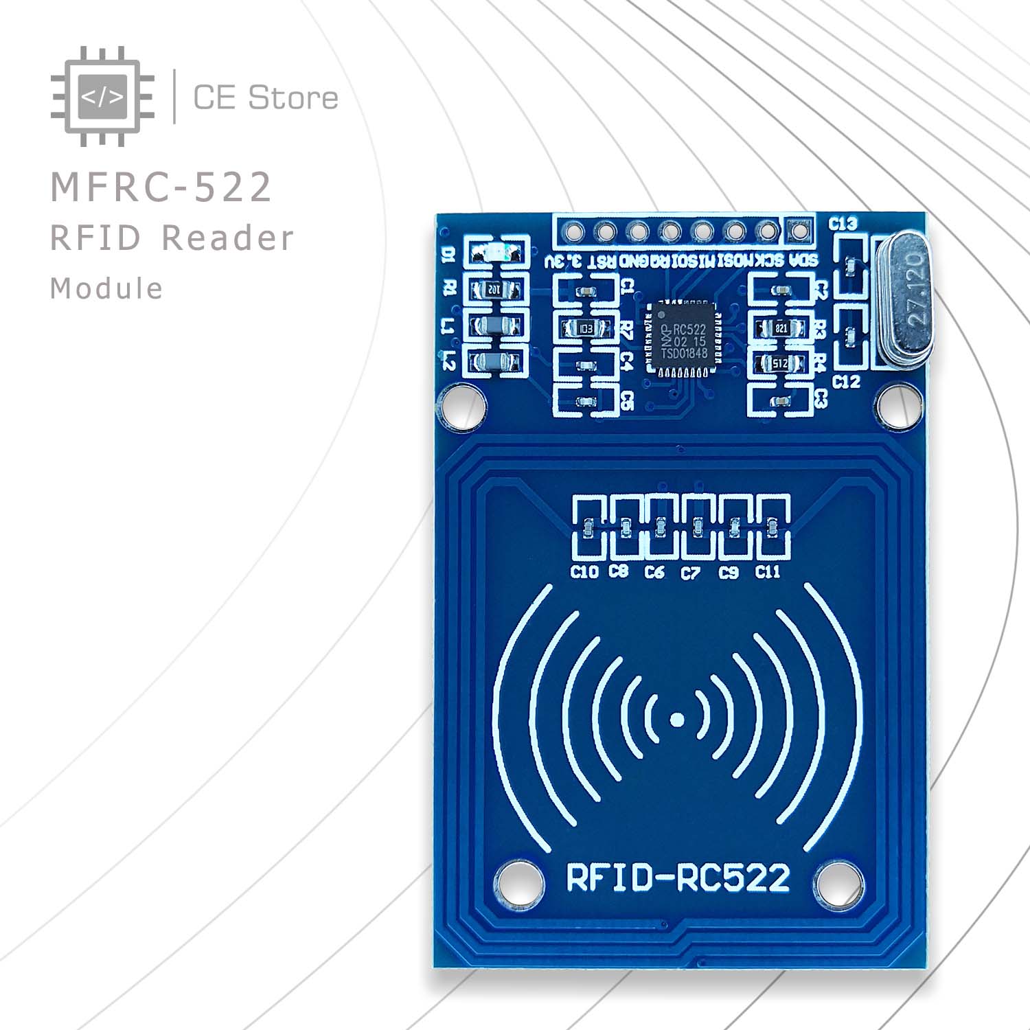 MFRC-522 RFID Reader Module - CE Store | Shop.com.mm