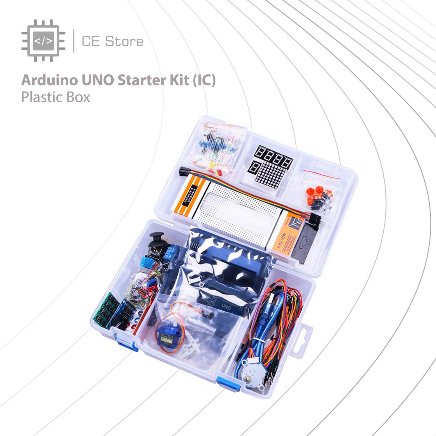 Arduino Uno Starter Kit Single Board Microcontroller Mm