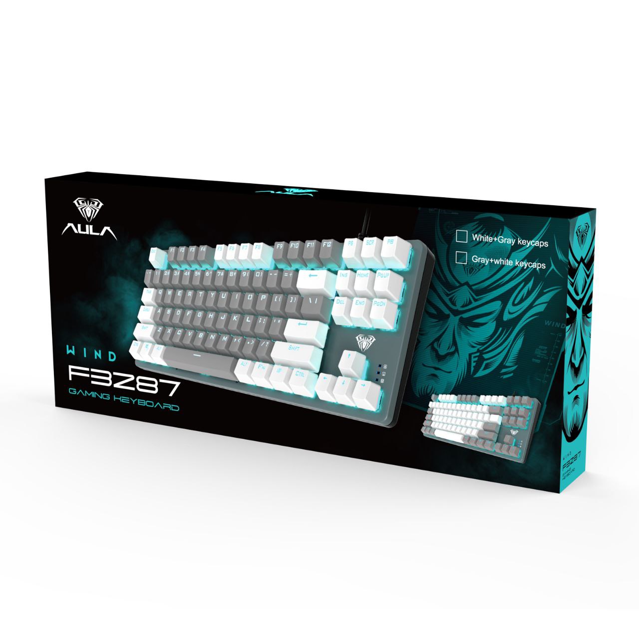AULA F3287 Gaming Mechanical Keyboard Blue Switch | Shop.com.mm