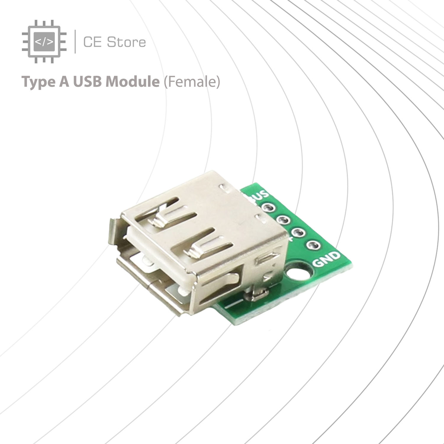 Type A USB Module (Female) - CE Store | Shop.com.mm