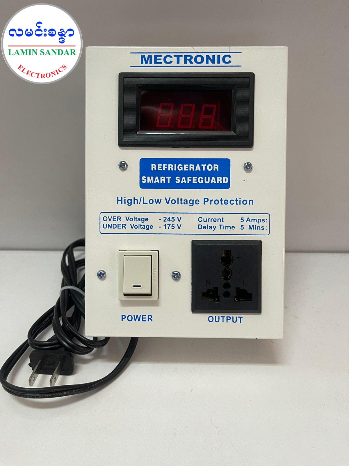 Mectronic Smart Refrigerator Safeguard | Shop.com.mm