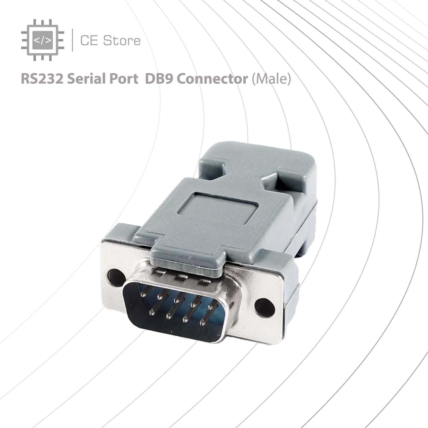 RS232 Serial Port DB9 Connector - CE Store | Shop.com.mm