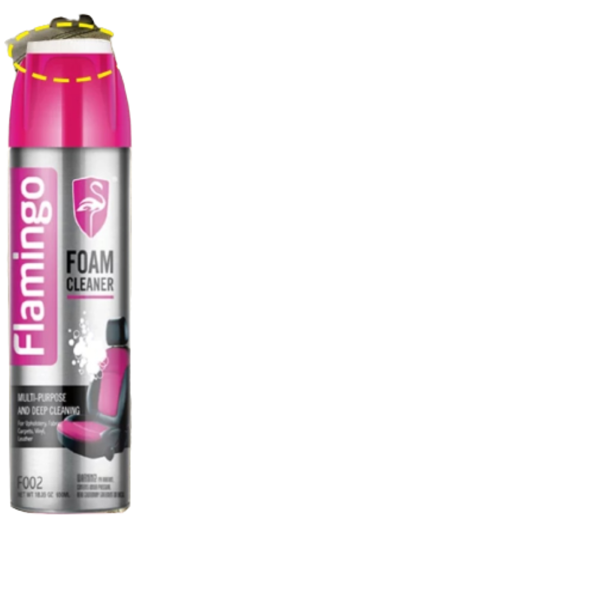 Flamingo Multi Purpose Foam Cleaner Spray (650ml) | Shop.com.mm