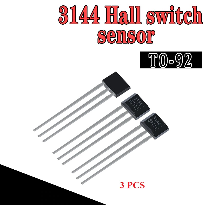 A3144 Hall Effect Sensor, 60% OFF