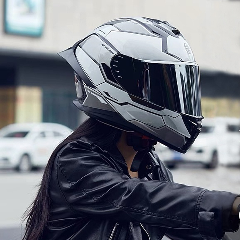 (Preorder) Motorcycle helmet, full face helmet, men's, women's, sun ...