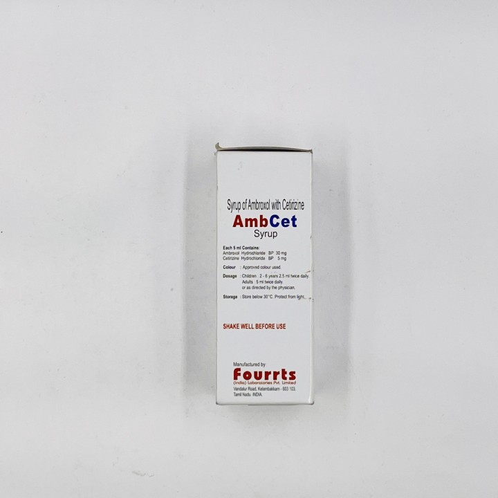 AmbCet Syrup (Syrup of Ambroxol with Cetirizine) | ကလေး နှာစေးသက်သာပြီး ...