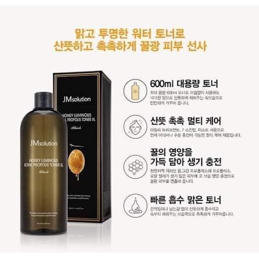 Black _ JM Solution Toner (600ml) | Shop.com.mm