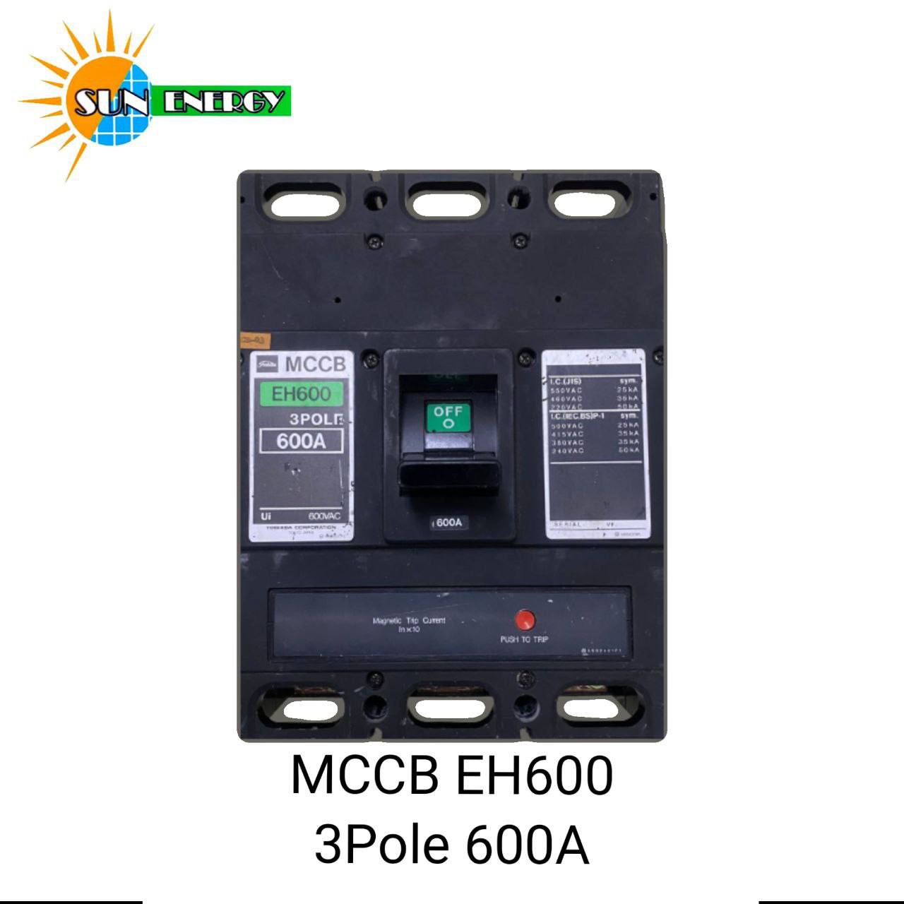 Toshiba Breaker MCCB 3P EH600 600A | Shop.com.mm