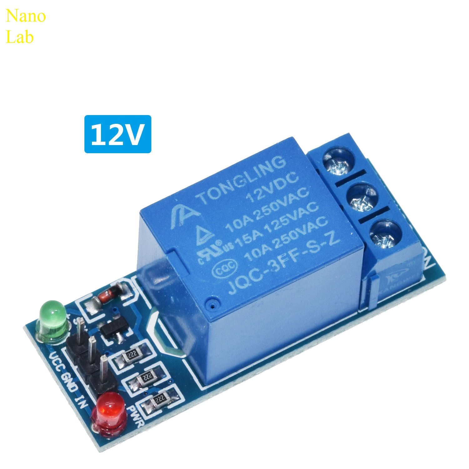 Single-Channel Relay Module 12V | Shop.com.mm