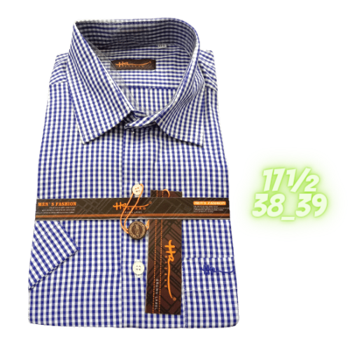 HAZARD BROWN LABEL SHORT SLEEVE MEN'S FASHION | Shop.com.mm