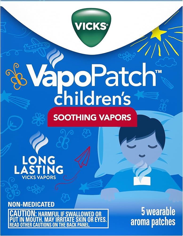(Preorder)Vicks VapoPatch Wearable Aroma Vapour Long Lasted Patches (5 ...