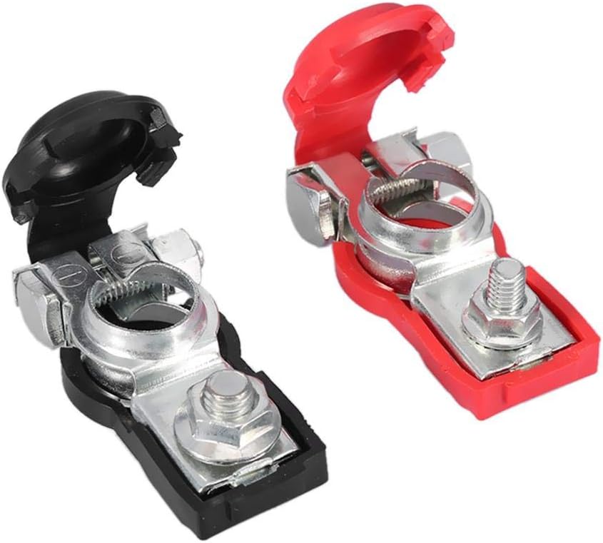 2Pcs Battery Clip Battery Pile Head, Universal Car Battery Terminals ...