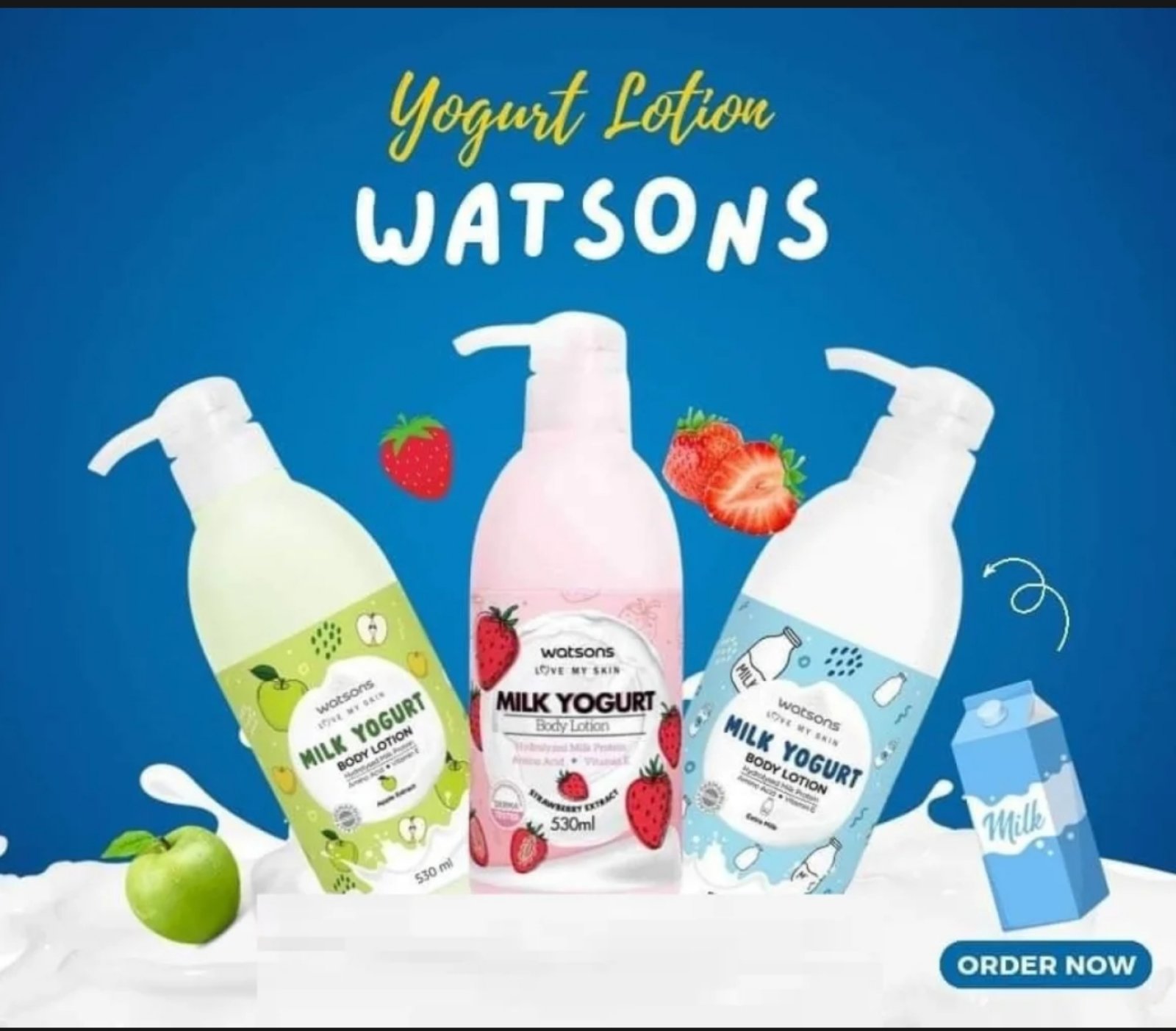 Watsons Body Lotion 530ml(cs0131) | Shop.com.mm