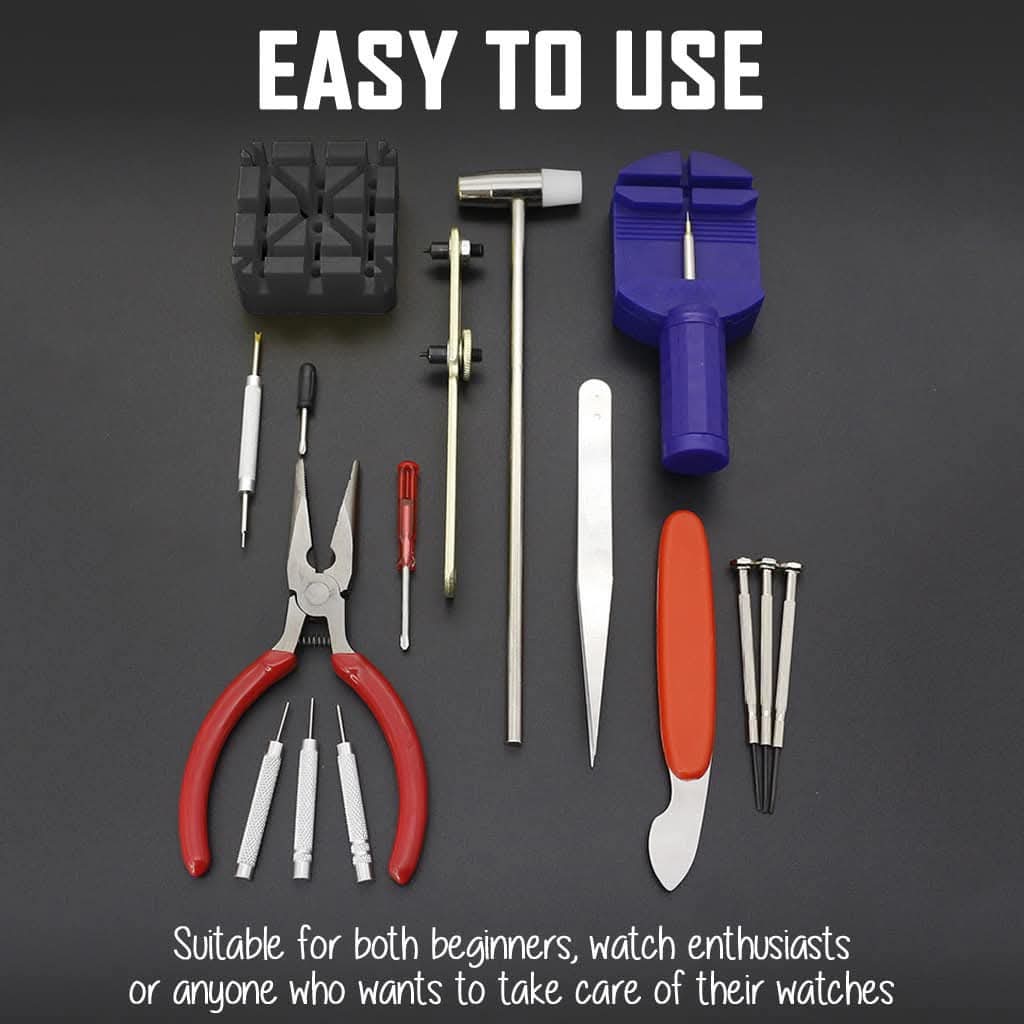 (Preorder)Watch Repair Tools Kit (16-in-1) – Professional & DIY Watch ...
