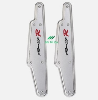 2x Car Wiper Stand Windshield Wiper Blade Spoiler Wing Silver Pressure ...