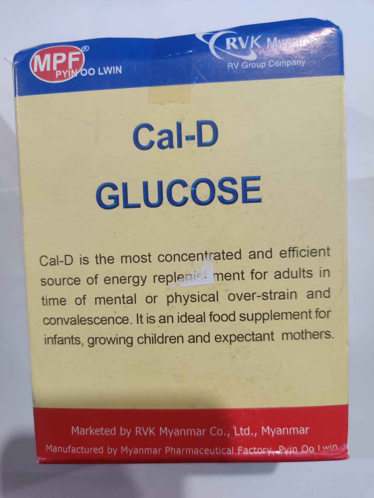 Cal D glucose(BPI) 450g | Shop.com.mm
