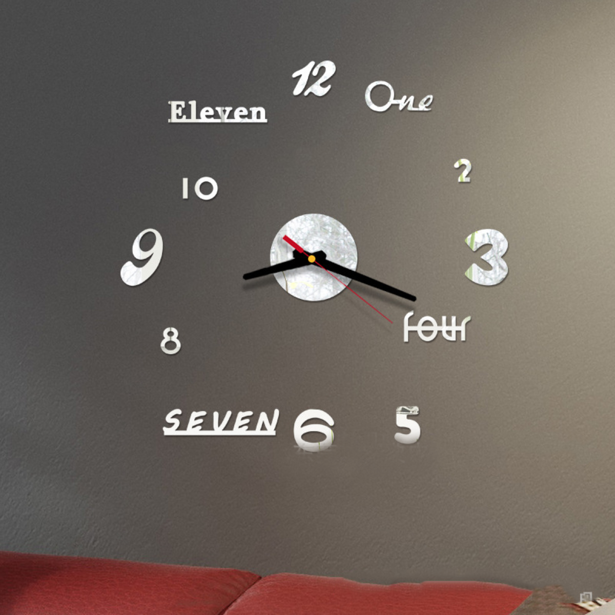 3D Wall Clock | Shop.com.mm: Buy Online at Best Prices in Myanmar ...