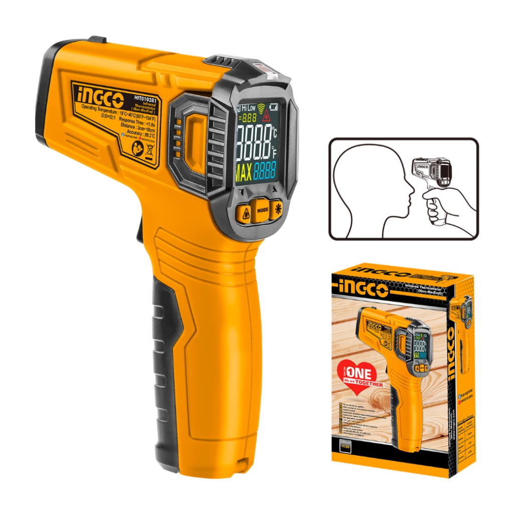 (Preorder) INGCO (INGCO) | Infrared Thermometer (Body) HIT010381 | Shop ...