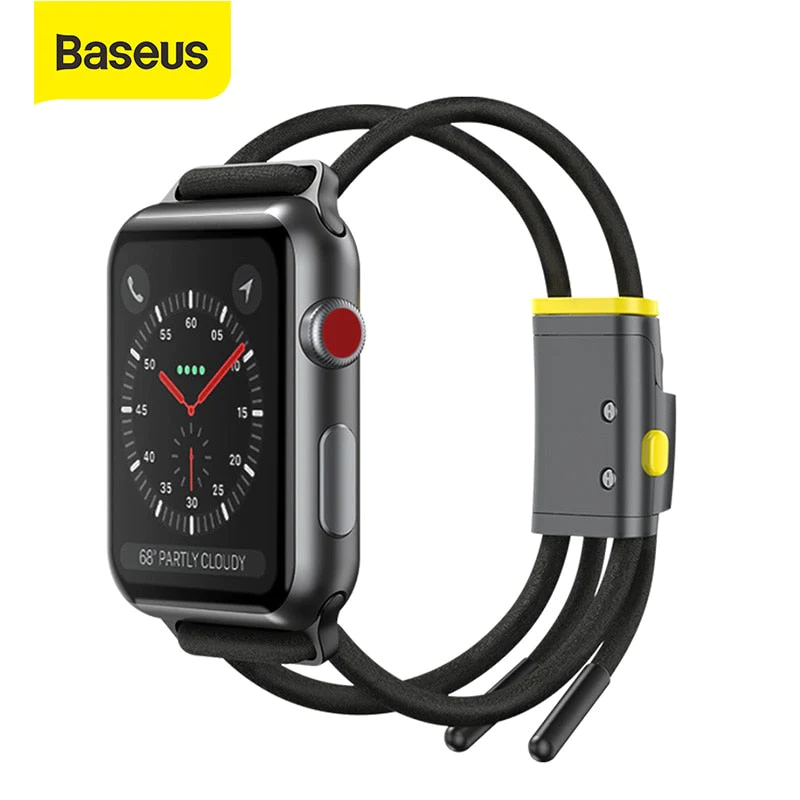 BASEUS LET'S GO FOR AP WATCH 3/4/5 (38/40/42/44 MM) Lockable Rope Strap ...