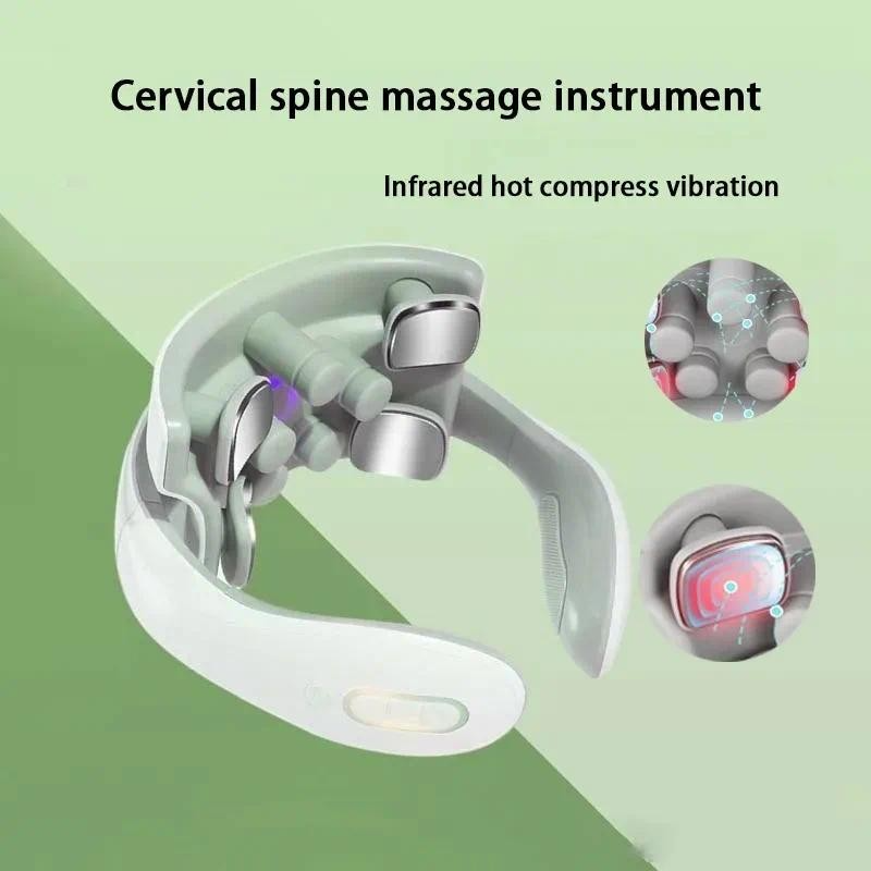 Preorder Portable Smart Neck Massager Vibration System Hot
