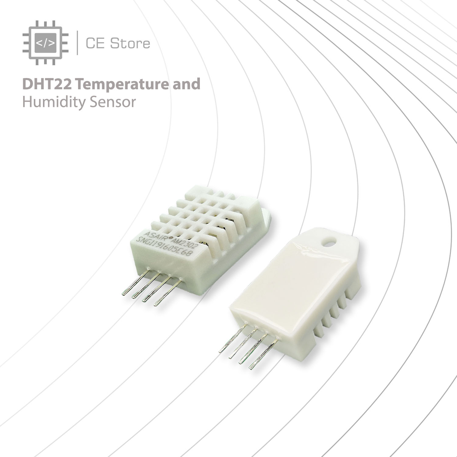 DHT22 Temperature and Humidity Sensor - CE Store | Shop.com.mm