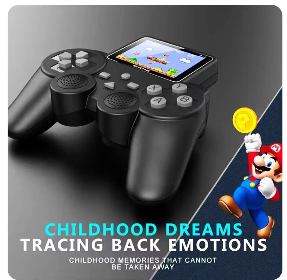 Tech Infinite S10 Mini Remote Control Console 520 Games Support ...
