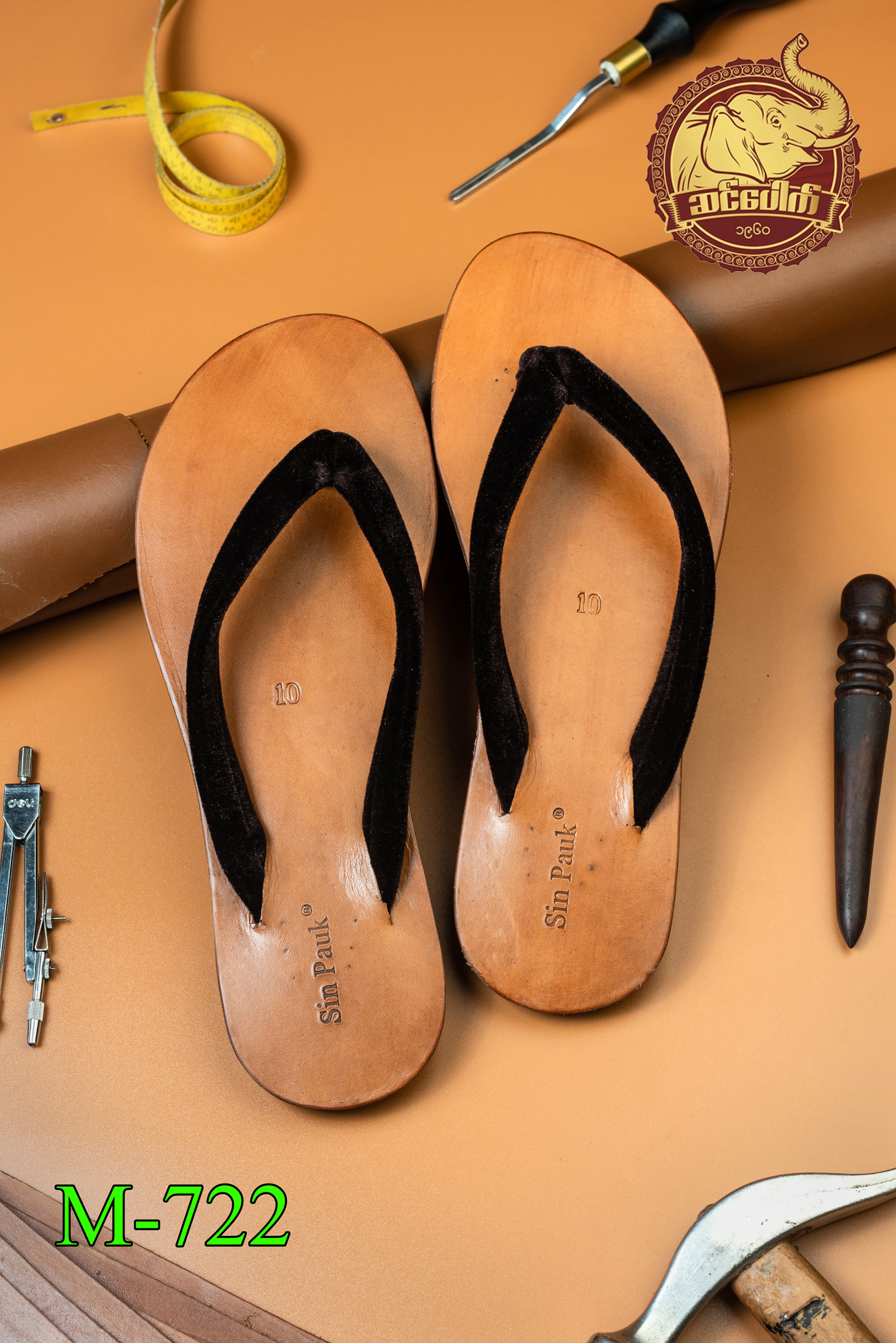 Men Slipper Sin Pauk M-722 | Shop.com.mm