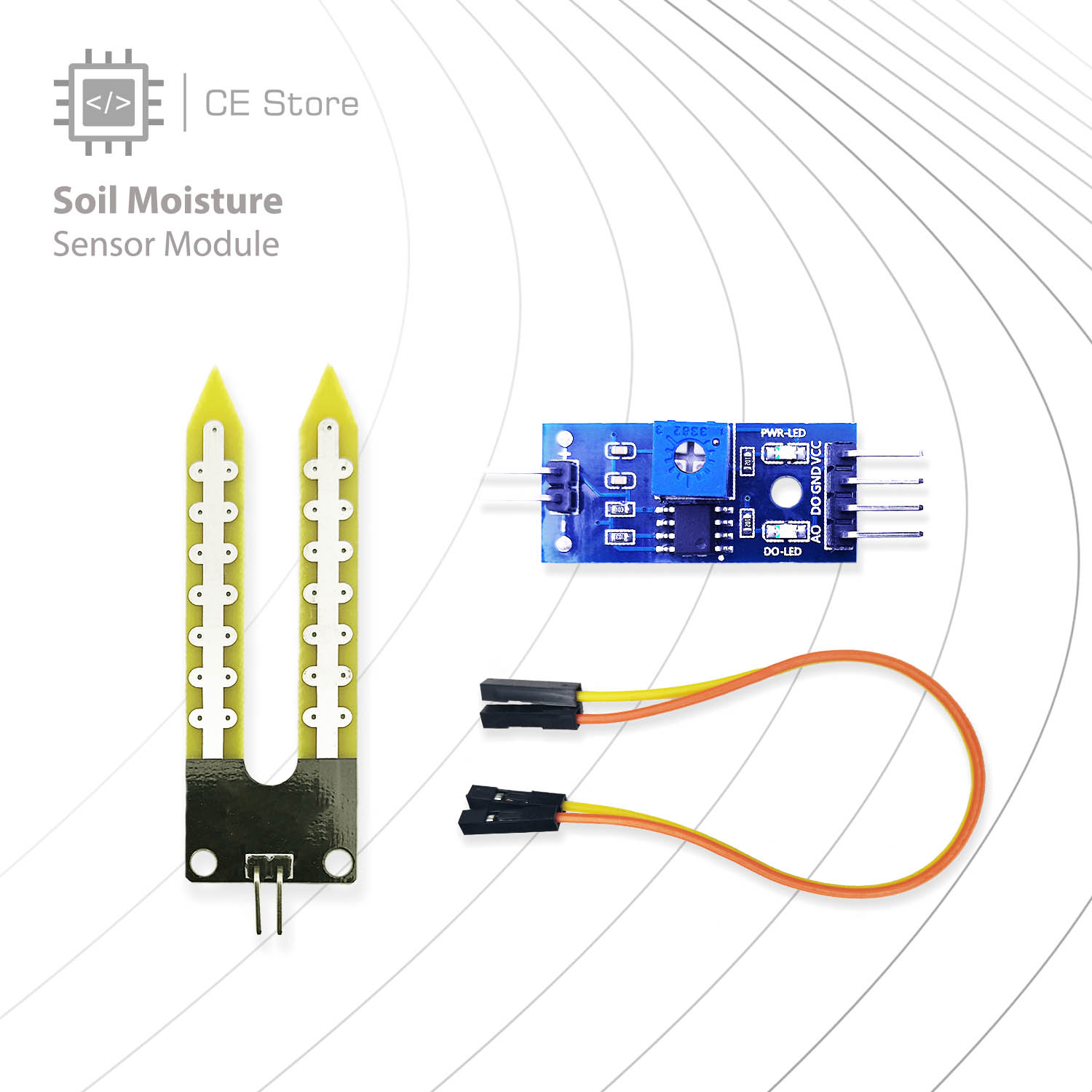 Soil Moisture Sen sor Module - CE Store | Shop.com.mm