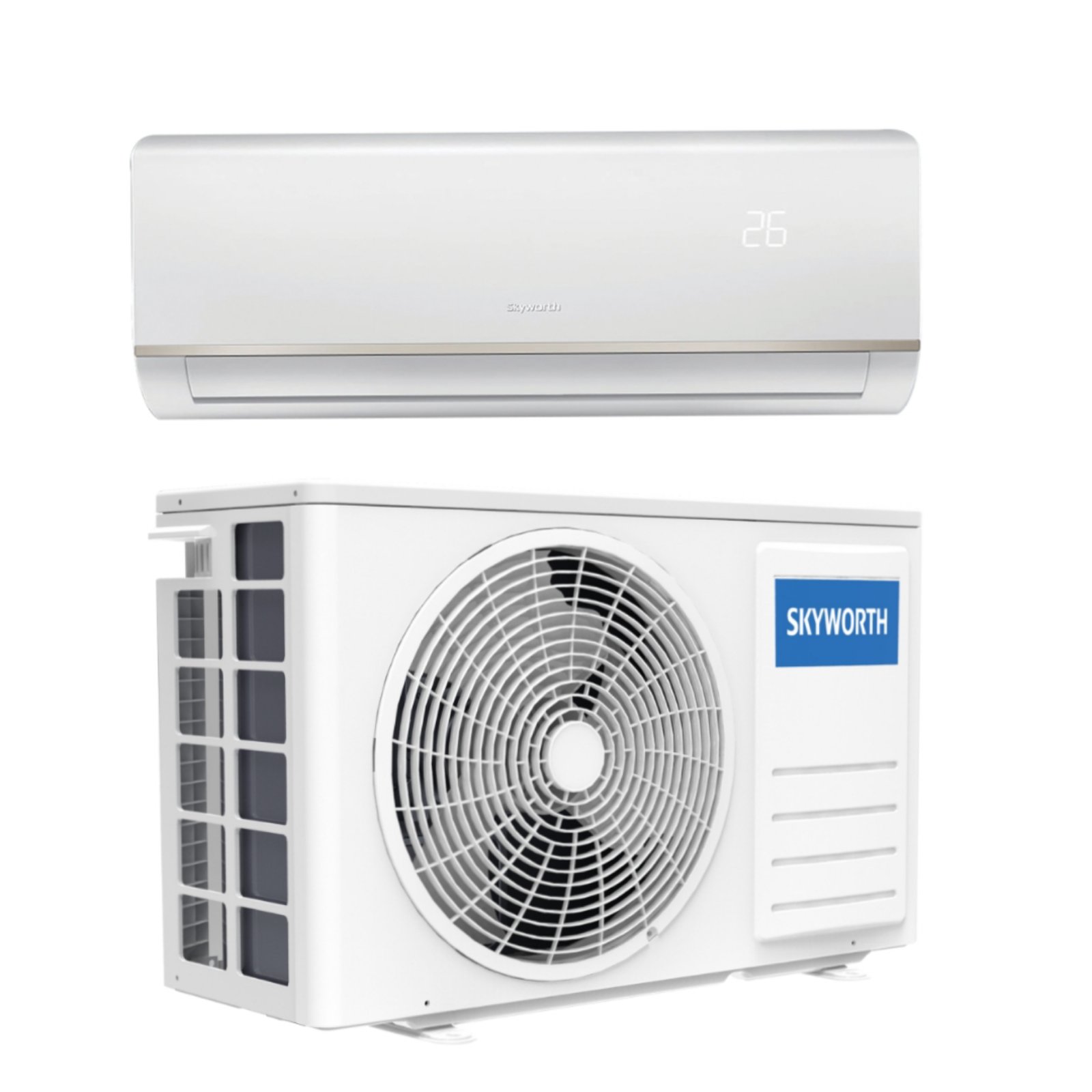 SKYWORTH Delfin S.eries... D4 Split-Type Air Conditioner 1HP ( 2023 New ...