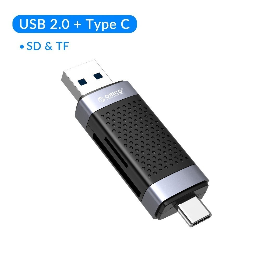 (Preorder) ORICO 2 In 1 USB3.0 Type-C Card Reader Memory Card Reader ...
