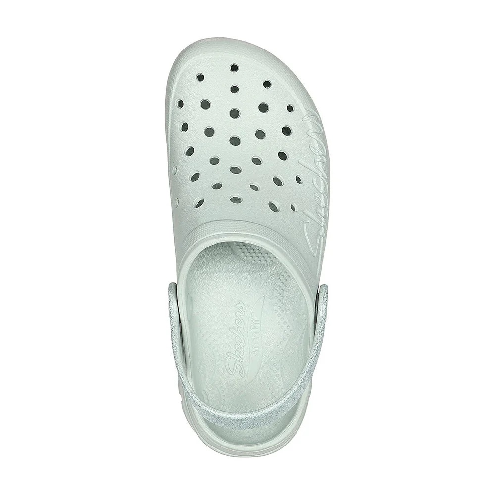 Skechers - WOMENS - LIFESTYLE - FOAMIES WOMENS - ARCH FIT FOOTSTEPS ...