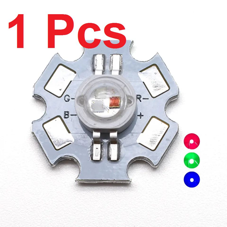 3W RGB 4Pin LED with PCB | Shop.com.mm