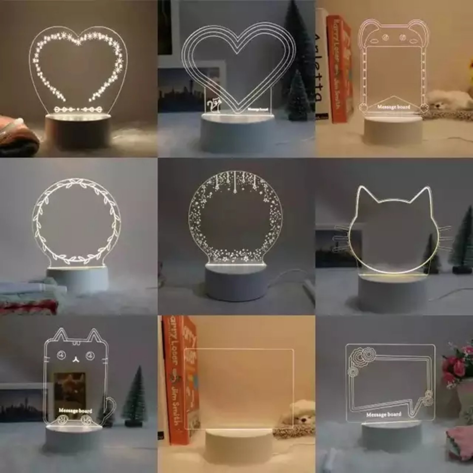 3D Night Light Lamp | Shop.com.mm