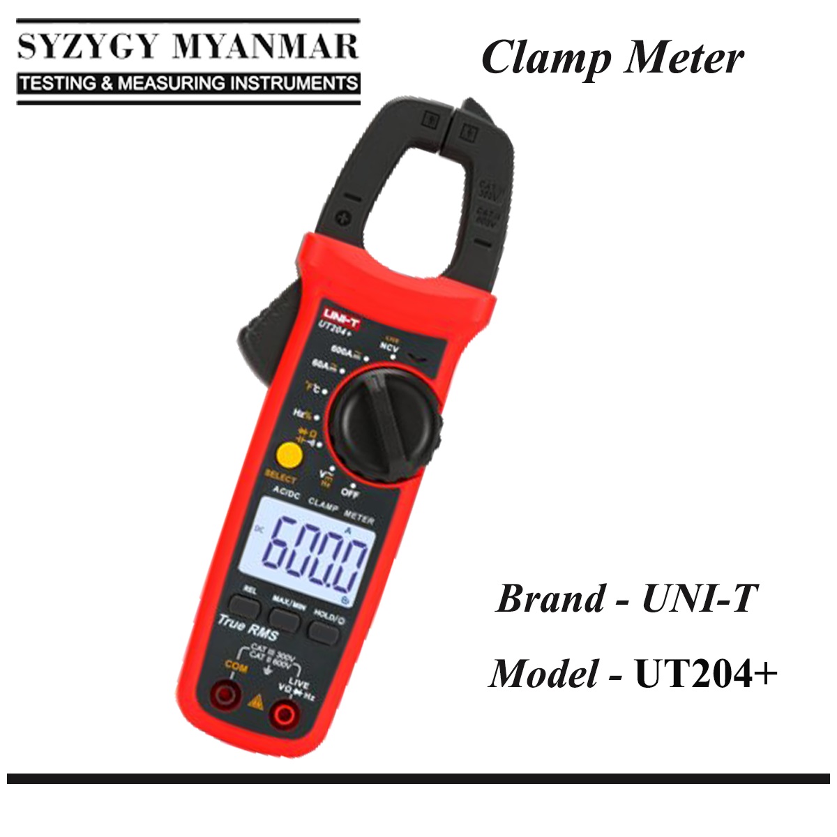 UNI-T UT204+ Digital clamp meter | Shop.com.mm