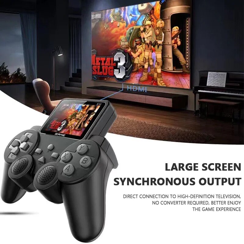 Tech Infinite S10 Mini Remote Control Console 520 Games Support ...