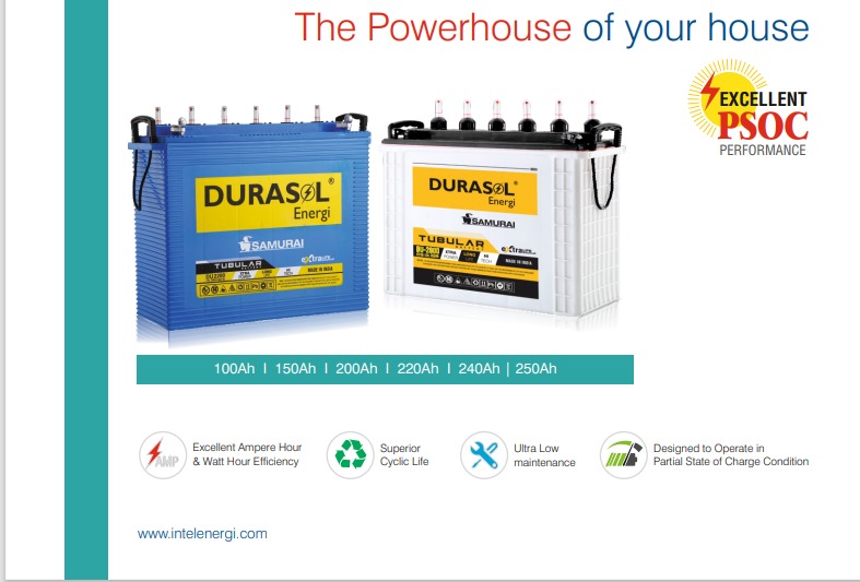 Dursol Tubular Battery 200Ah # 200AH Inverter Battery ( INVERTER - UPS ...