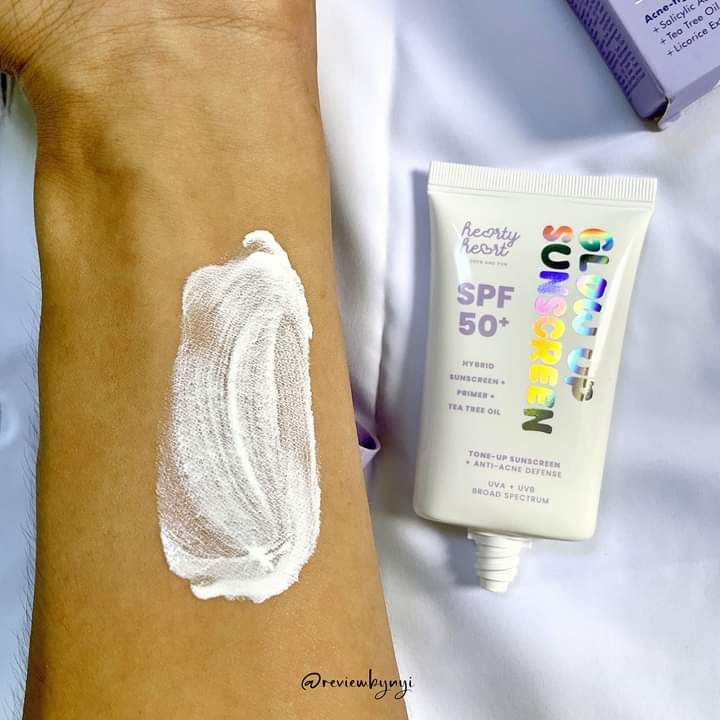 hearty heart Glow Up Sunscreen | Shop.com.mm