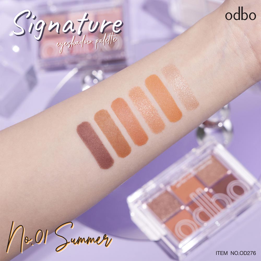 odbo Signature Eyeshadow Palette | Shop.com.mm
