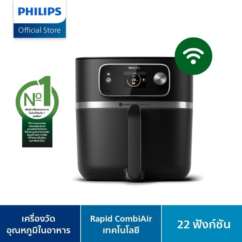(Preorder) Philips AirFryer Philips Air Fryer HD9880/90 Series 7000 ...
