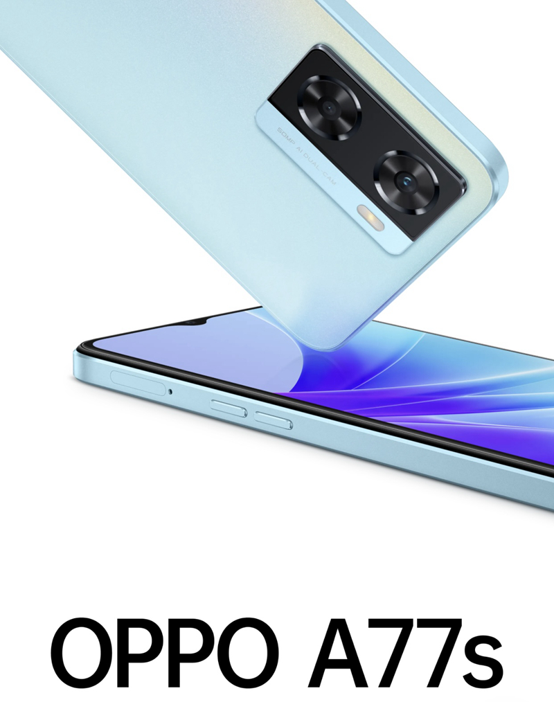 OPPO A77s Dual AI Big Camera 50MP Dual 4G (6GB+128GB) | Shop.com.mm