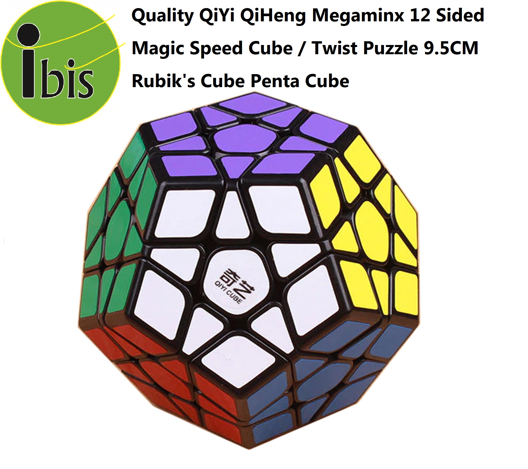 iBis_ Quality QiYi QiHeng Megaminx 12 Sided Magic Speed Cube / Twist ...