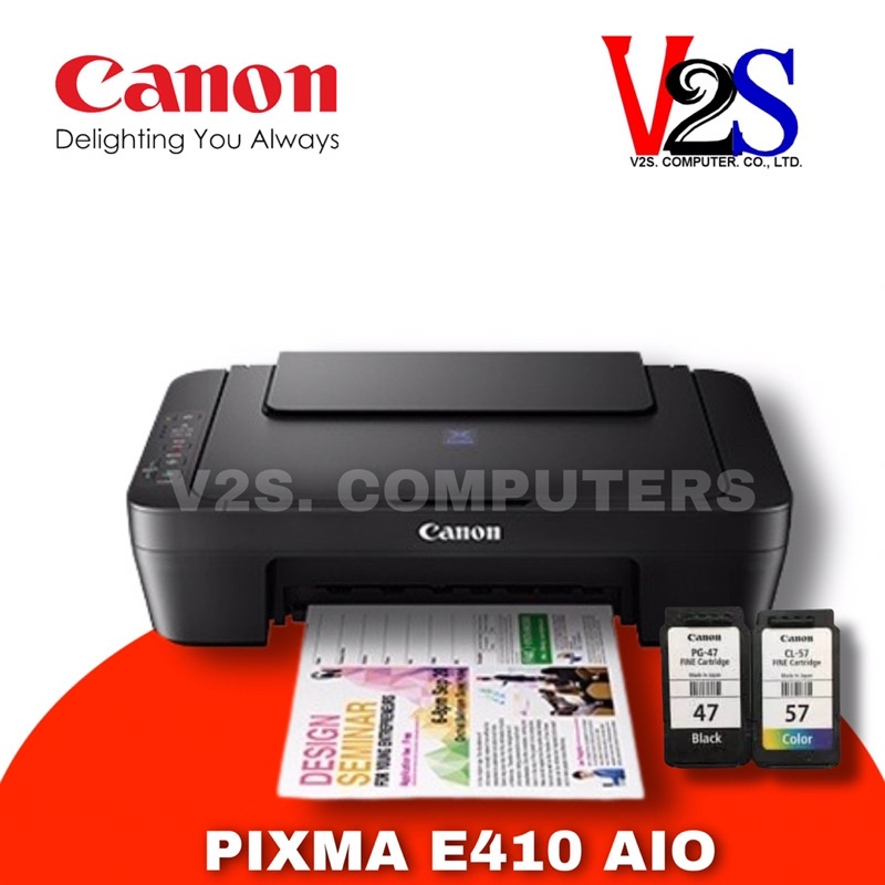 (Preorder) Printer Canon PIXMA E410 AIO (Printer) Multifunction Inkjet ...