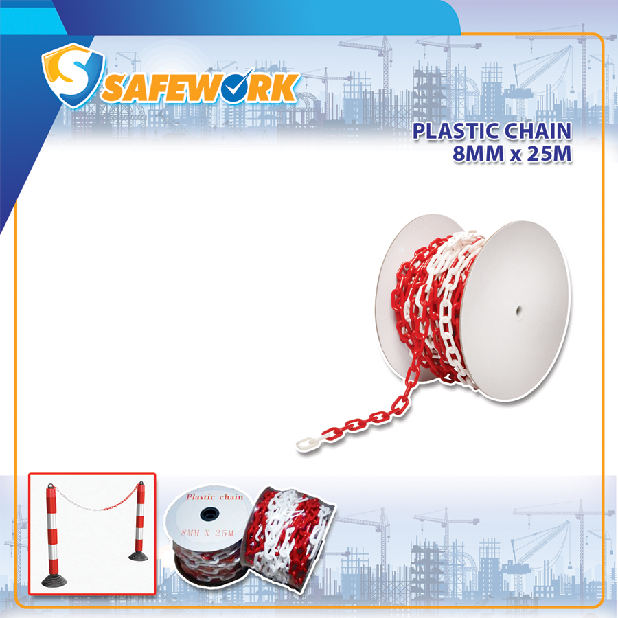 Plastic Chain Safework (8mmx25mm) | Shop.com.mm