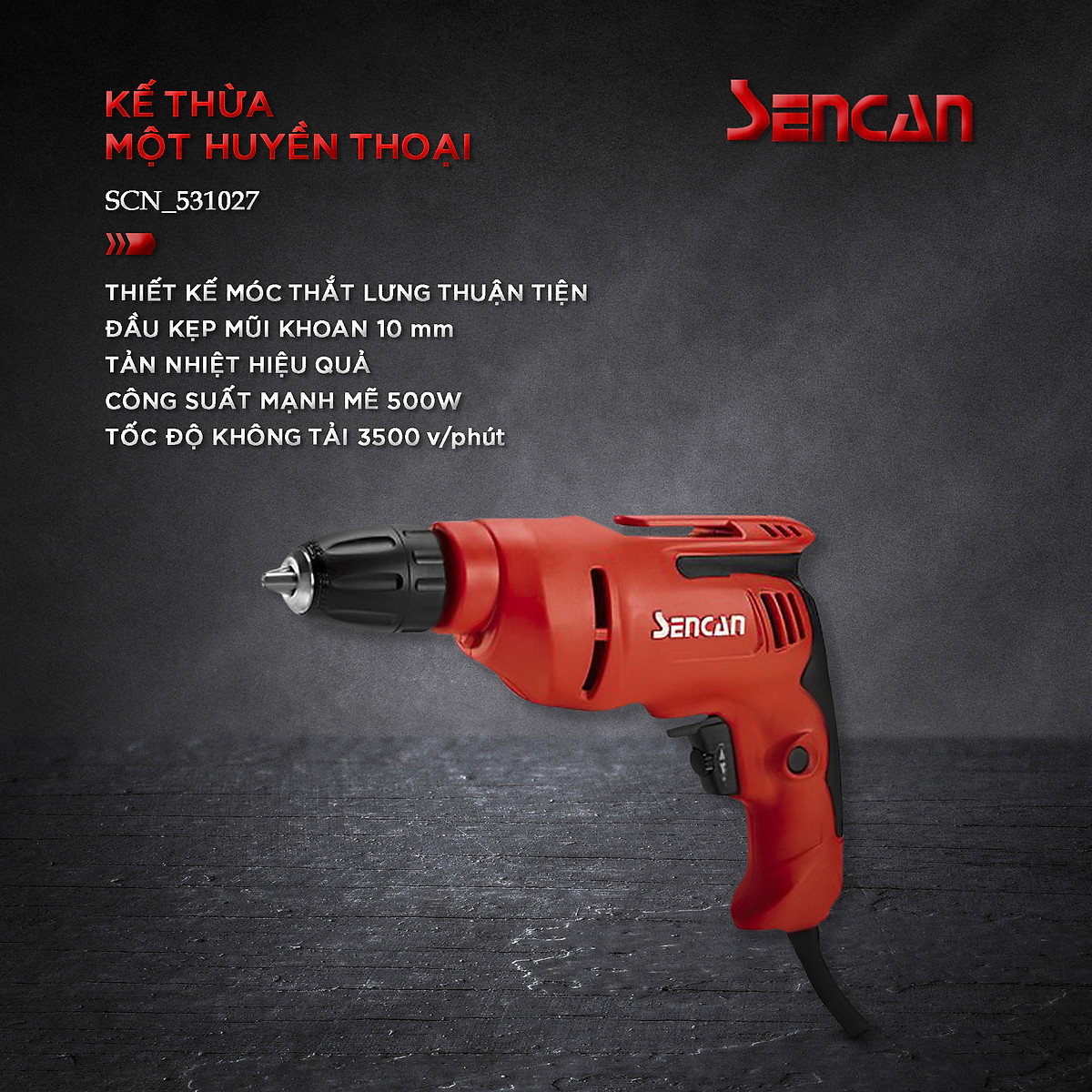 Sencan Electric Drill 531027 | Shop.com.mm