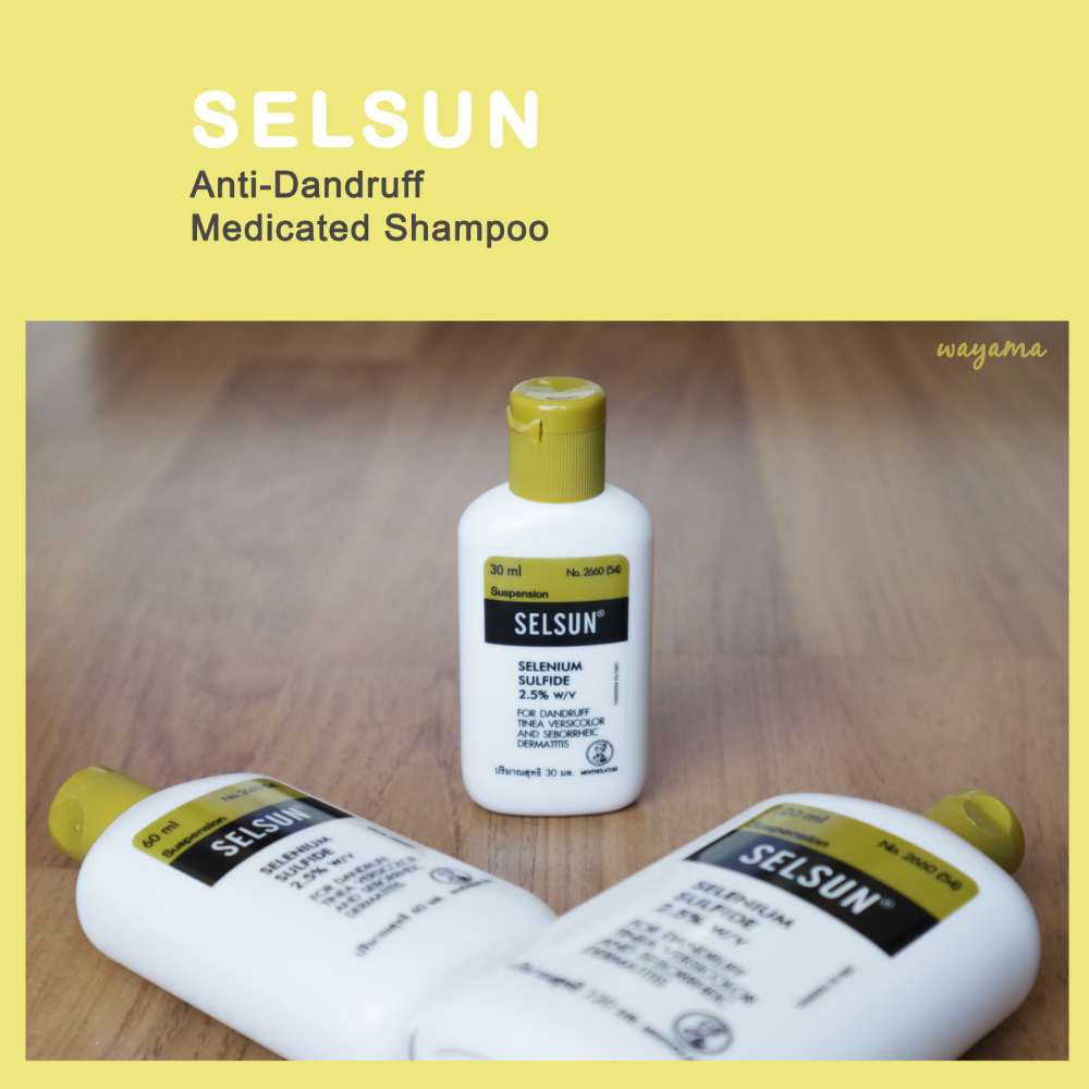 Selsun Anti-Dandruff Medicated Shampoo 120 ml | Shop.com.mm