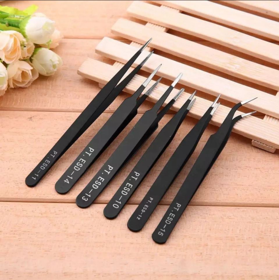 Tweezer Set 6Pcs | Shop.com.mm