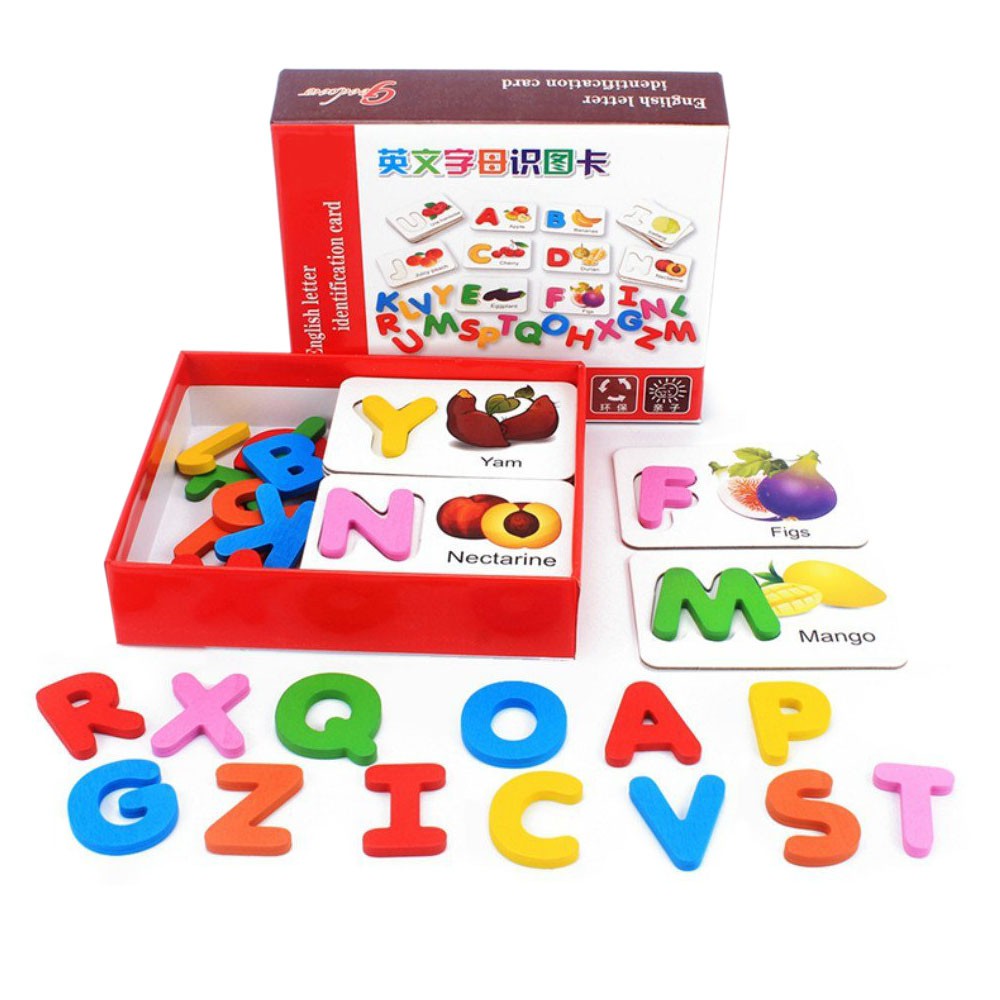 English letter identification cards | Shop.com.mm