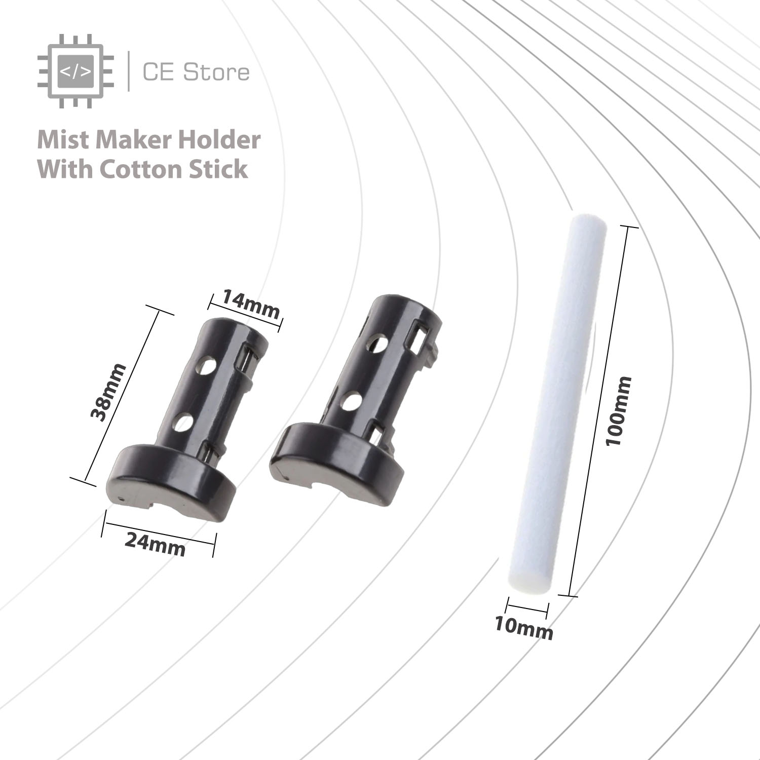 Mist Maker Holder With Cotton Stock - CE Store | Shop.com.mm