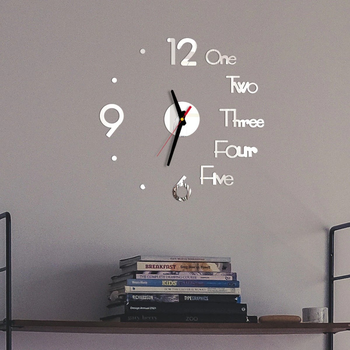 3D Wall Clock | Shop.com.mm: Buy Online at Best Prices in Myanmar ...